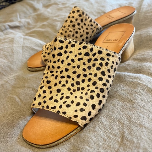 Dolce Vita | Shoes | Dolce Vita Leopard Print Mule | Poshmark